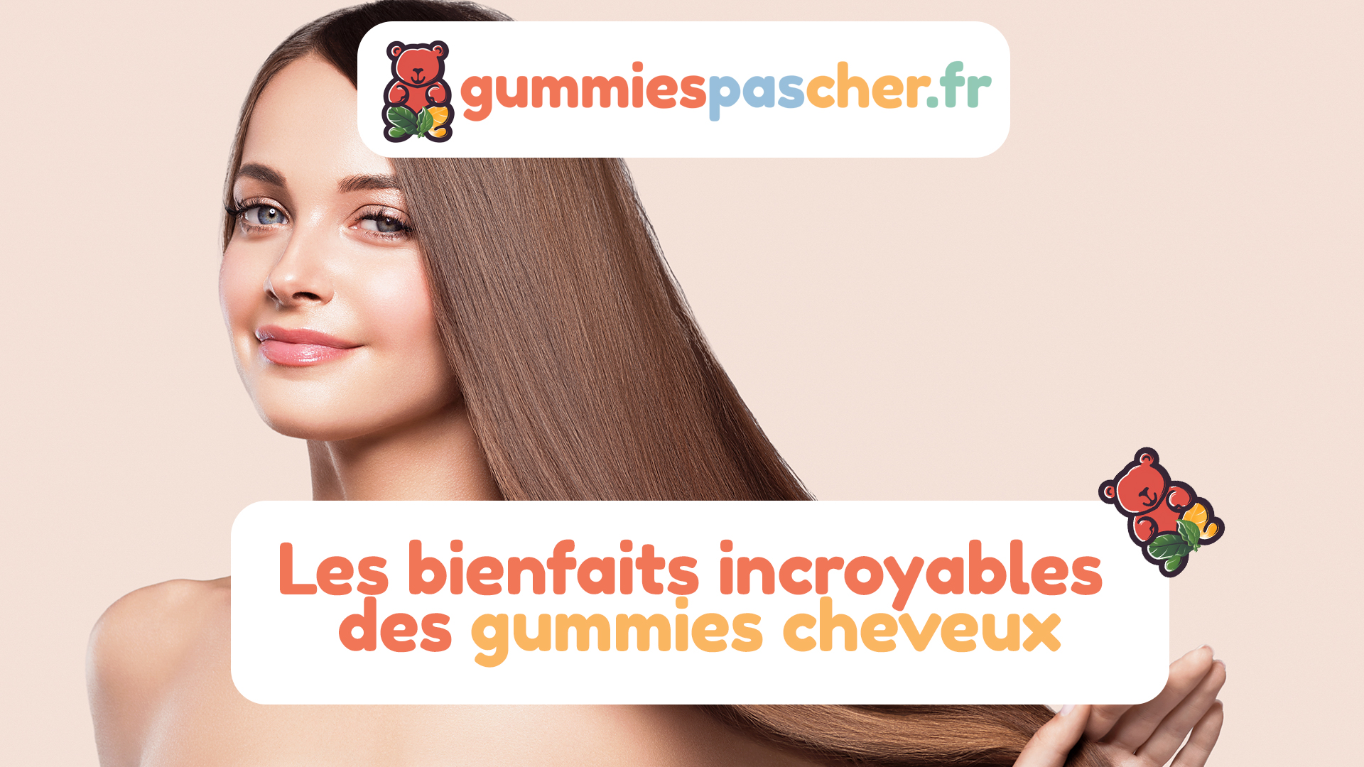 Gummies Cheveux - Gummies pas cher | Acheter dès maintenant 🍬